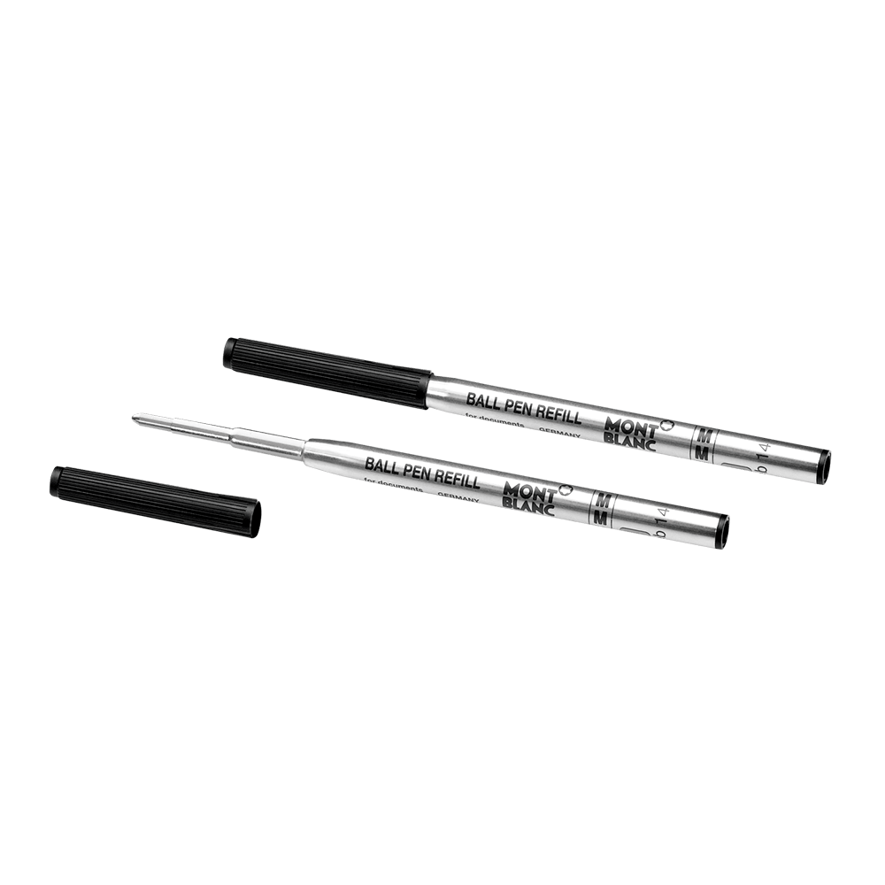2 recambios para bolígrafo (M), Mystery Black - Montblanc® Oficial ...